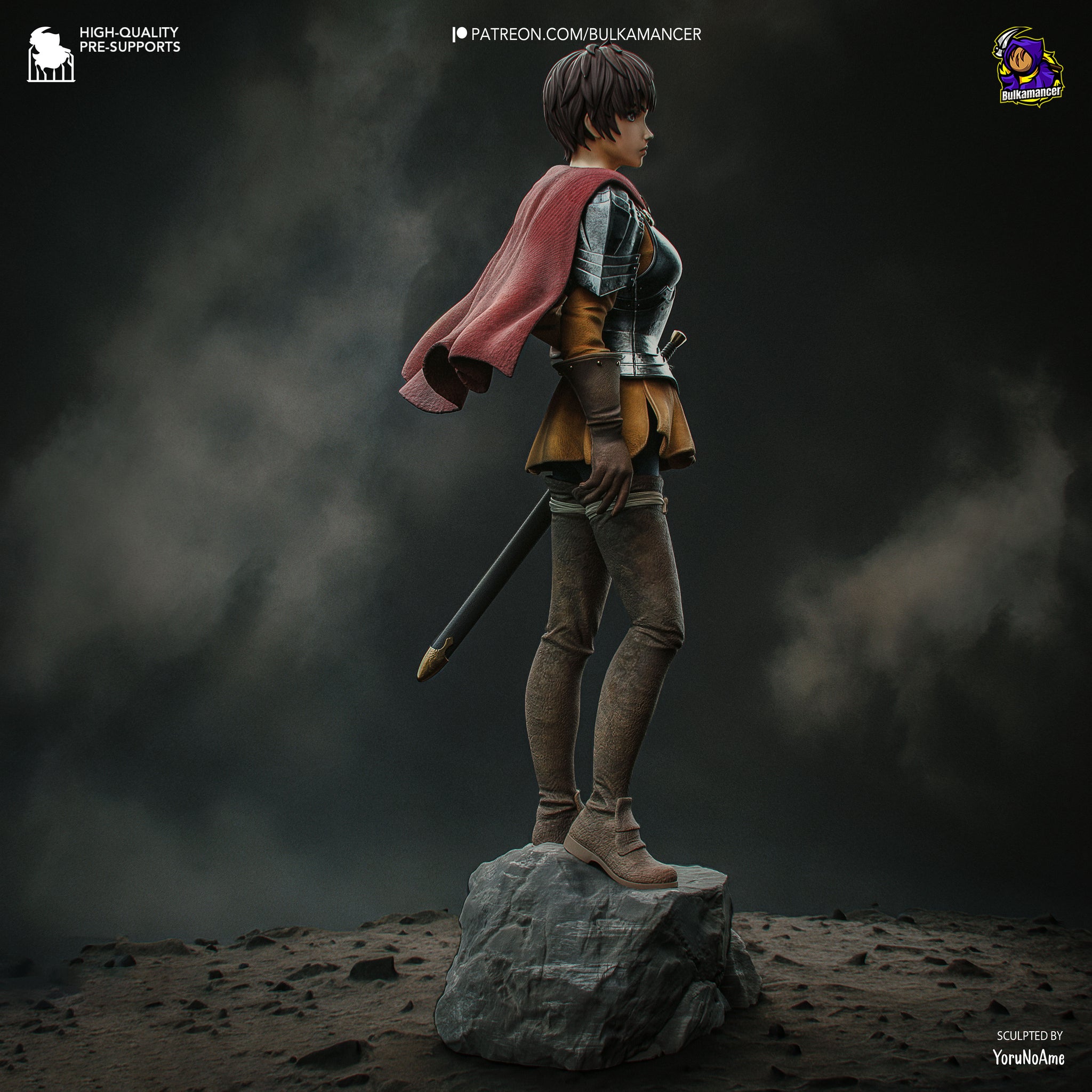 Figurine to paint - Casca – Daëlys Art
