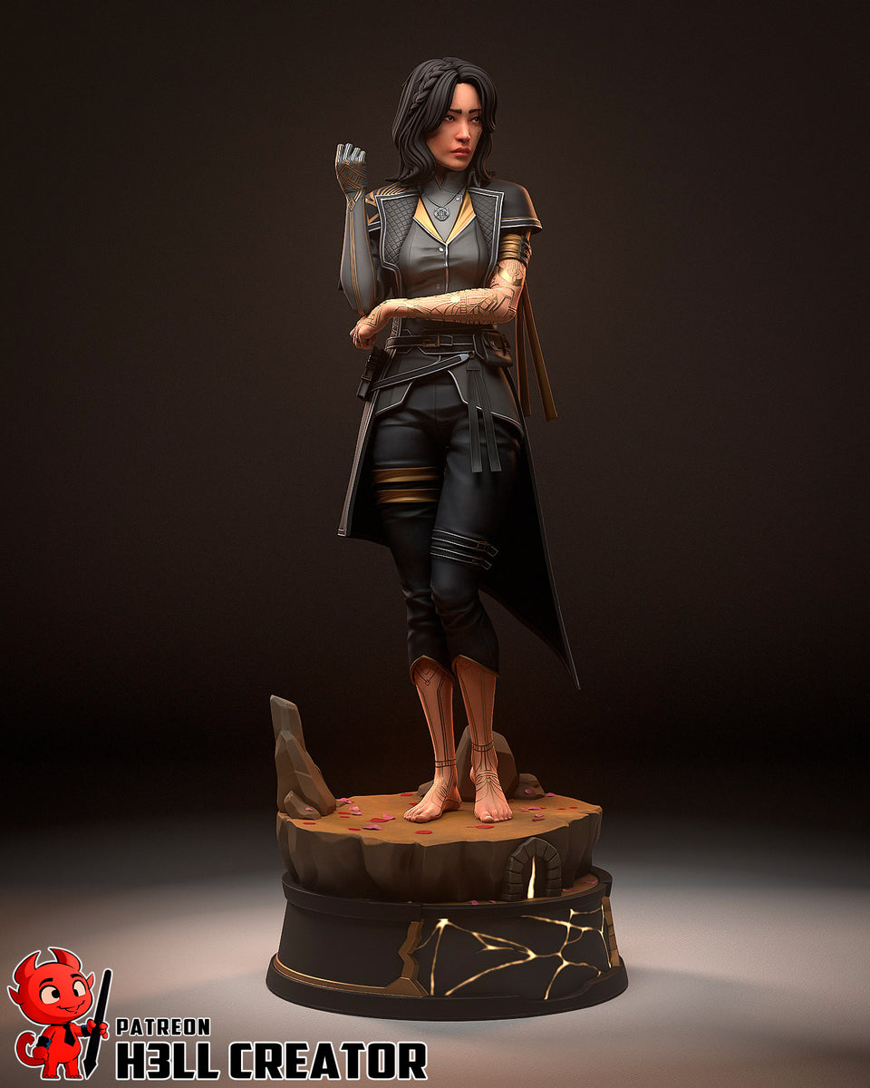 Figurine to paint - Moon - Clair Obscur Expedition 33 – Daëlys Art
