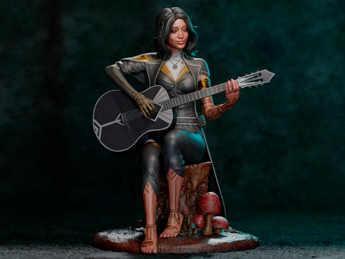 Figurine to paint - Moon - Clair Obscur Expedition 33 – Daëlys Art