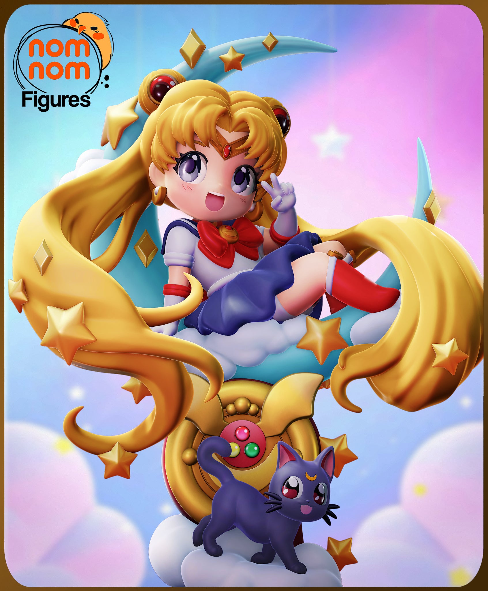 Figurine à peindre - Chibi Sailor Moon – Daëlys Art