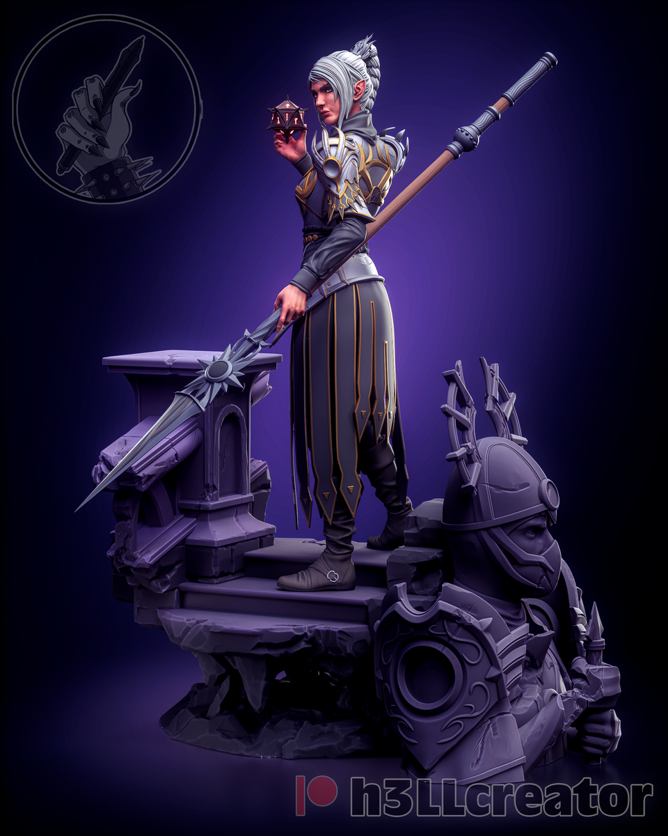 Figurine à peindre - Ombrecoeur - Baldur's Gate – Daëlys Art